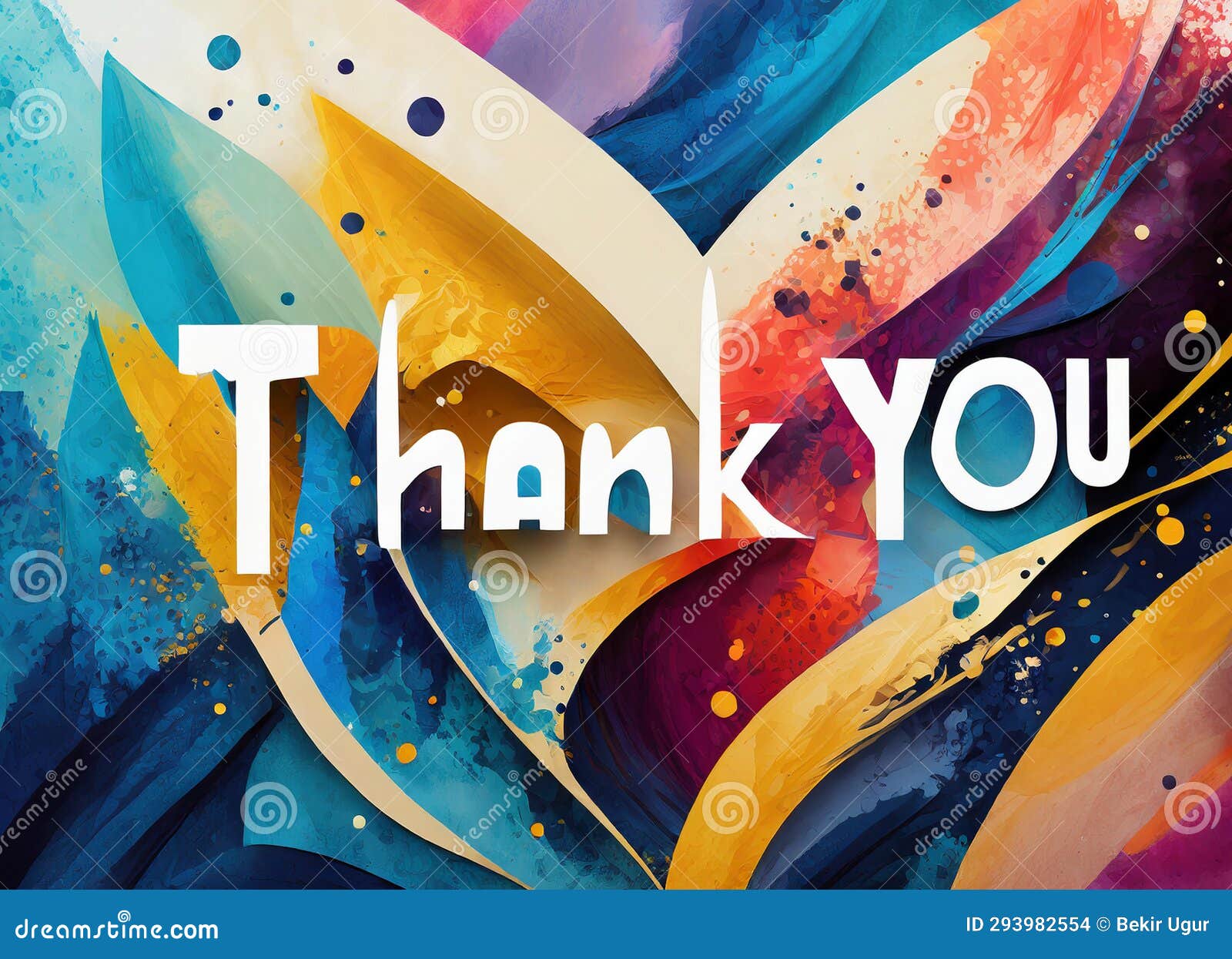 Abstract Representation of the Concept of Thank You Using Dynamic ...