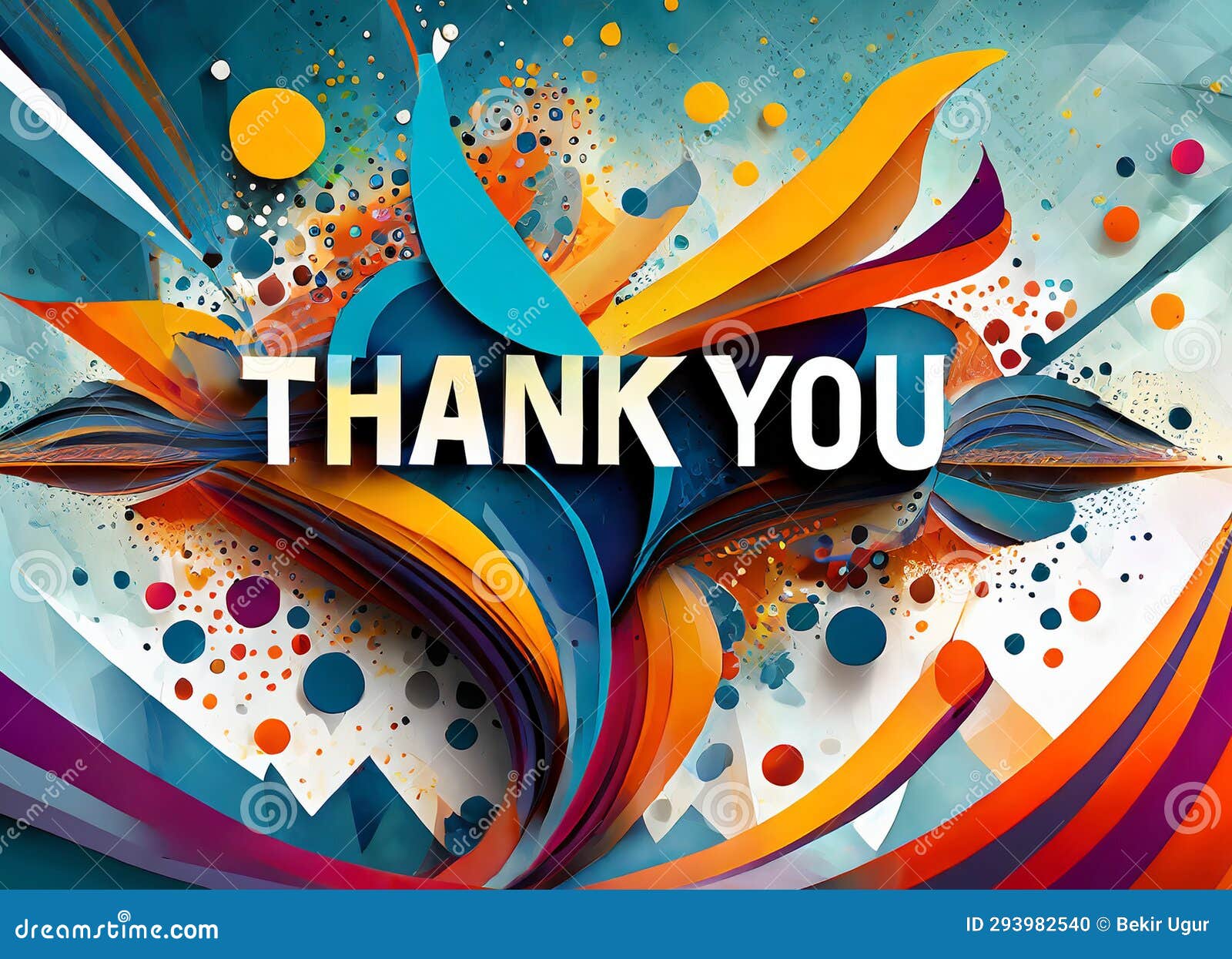 Abstract Representation of the Concept of Thank You Using Dynamic ...