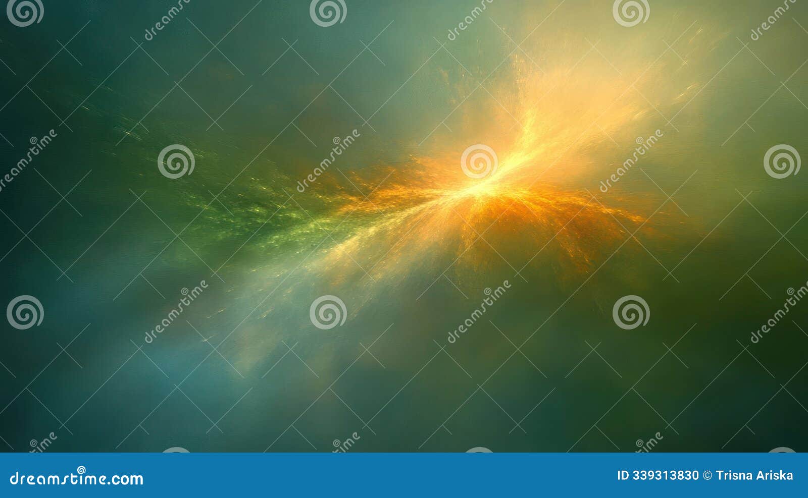 An Abstract Representation of Cosmic Energy and Light in a Vibrant ...
