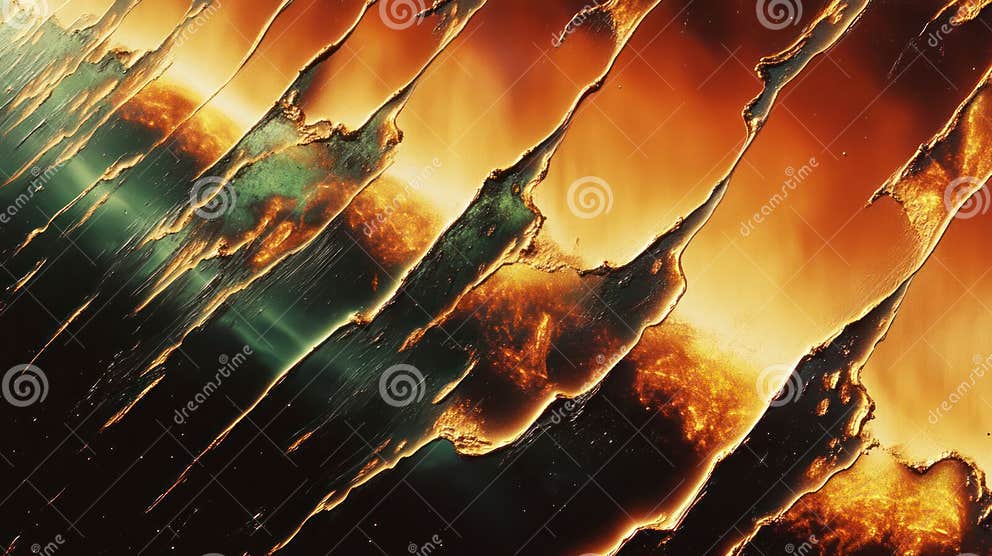 Abstract Representation of Dynamic Textures and Colors, Evoking a Sense ...