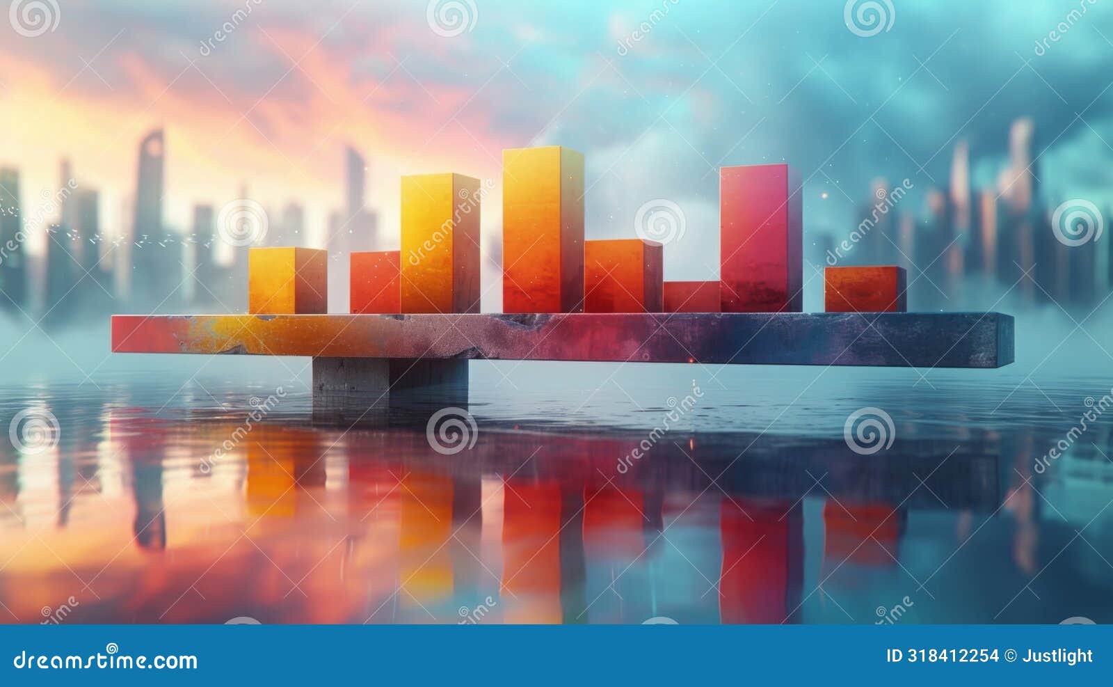 In this Abstract Representation of Income Versus Expenses the Bar Chart ...
