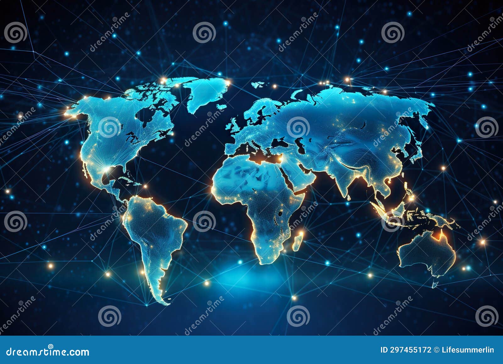 Abstract Representation of Interconnected Global Network Nodes. Stock ... Abstract Representation of Interconnected Global Network Nodes. Stock ...