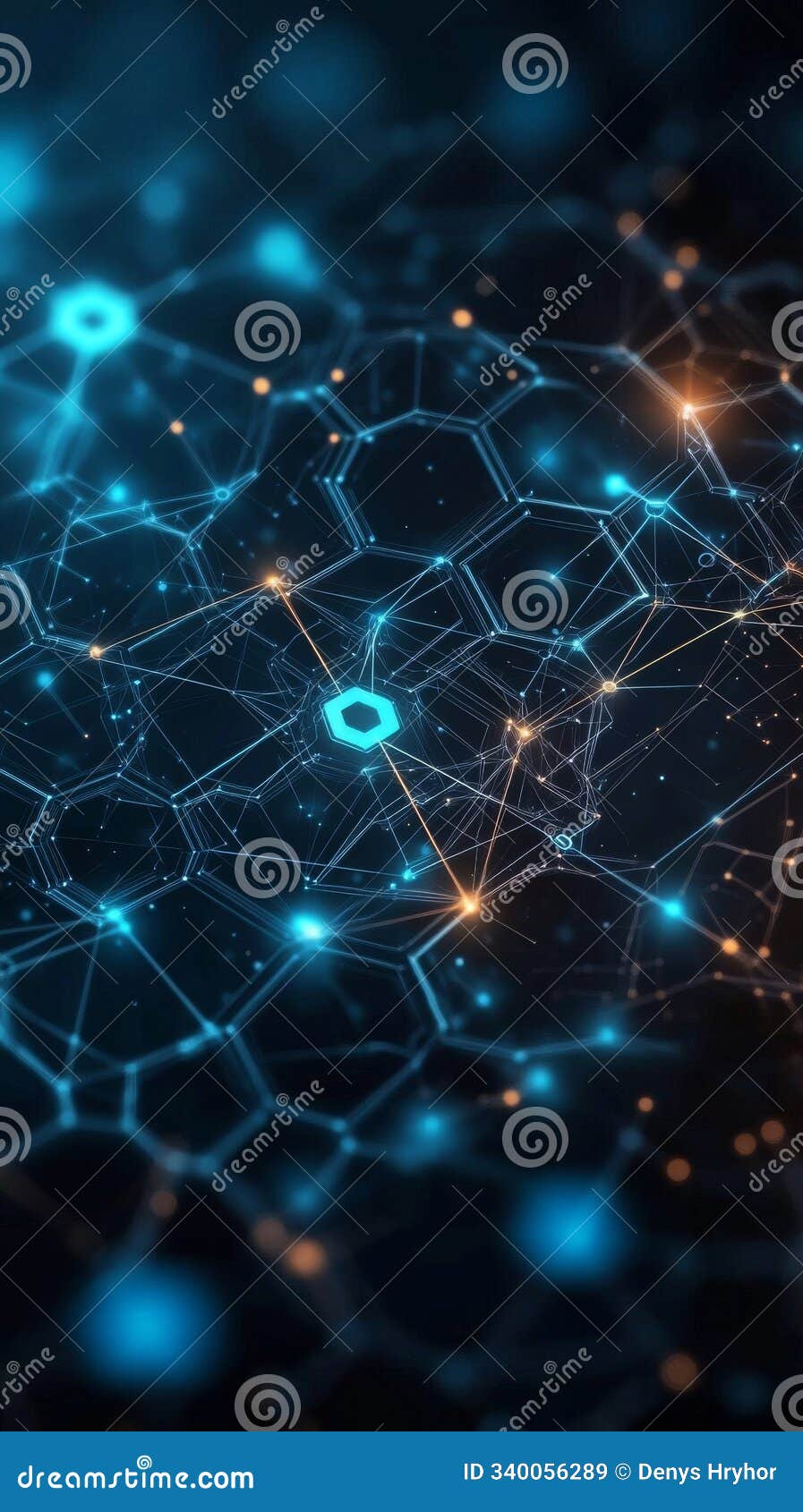 Abstract Representation of Interconnected Networks with Glowing Nodes ...