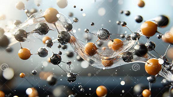 Abstract Representation of Molecular Structures in Fluid Motion and ...