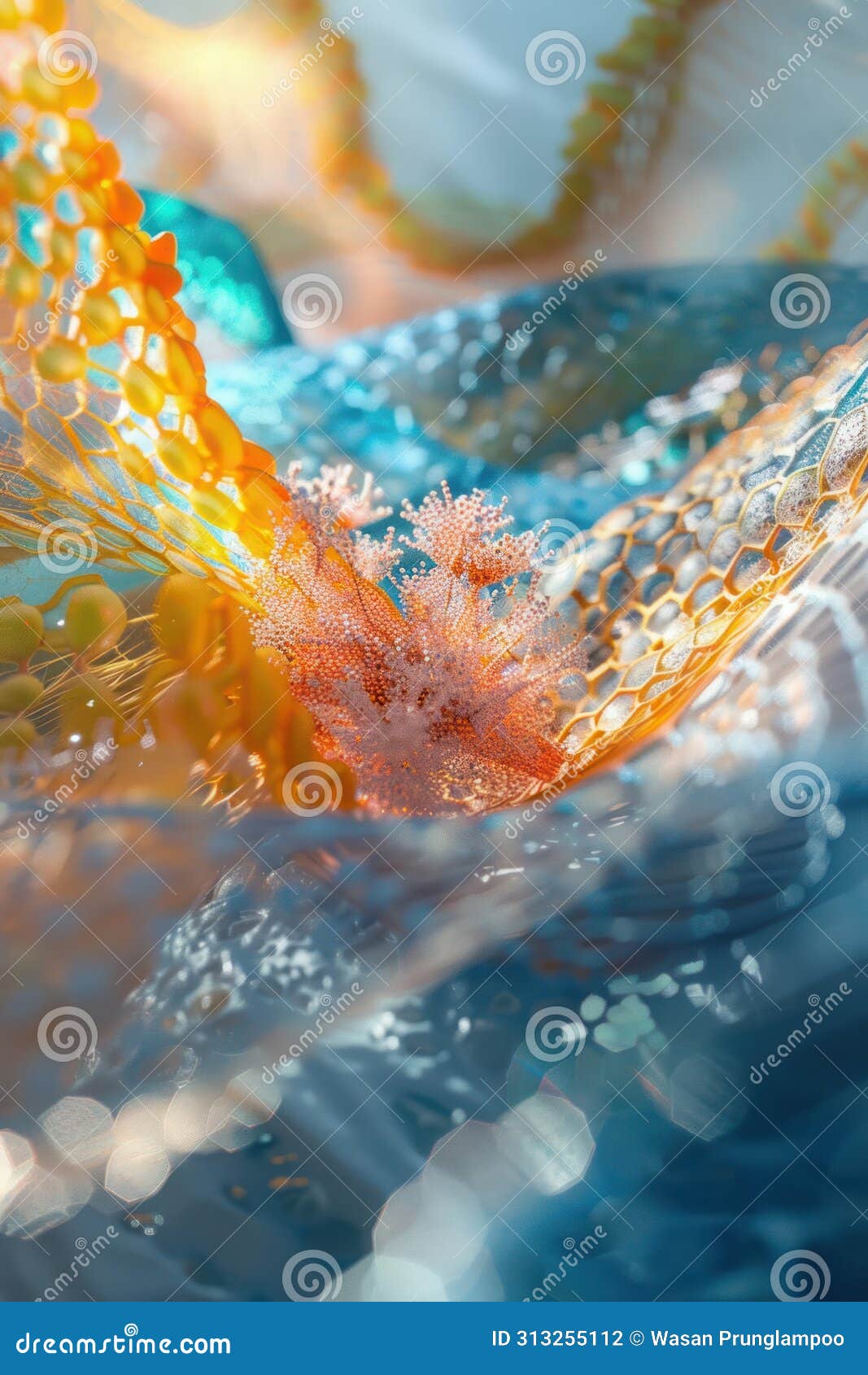 An Abstract Representation of Nanotechnology Merging with Fabric ...