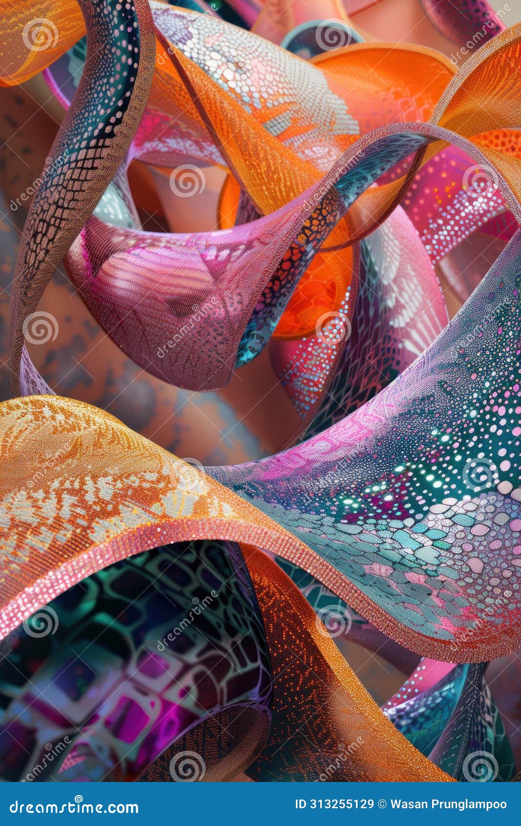 An Abstract Representation of Nanotechnology Merging with Fabric ...