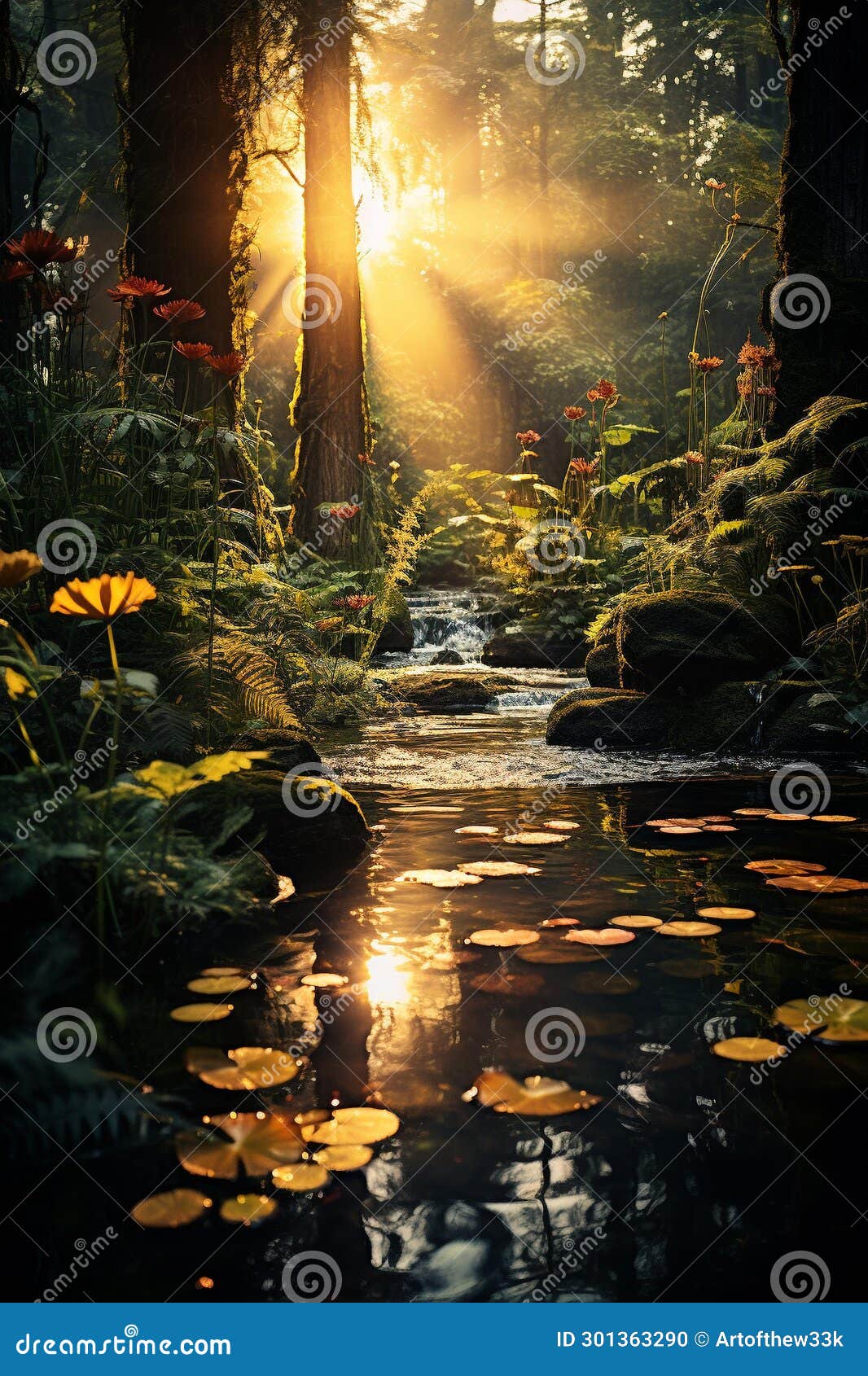 An Abstract Representation of the Natural World, Symbolizing the ...