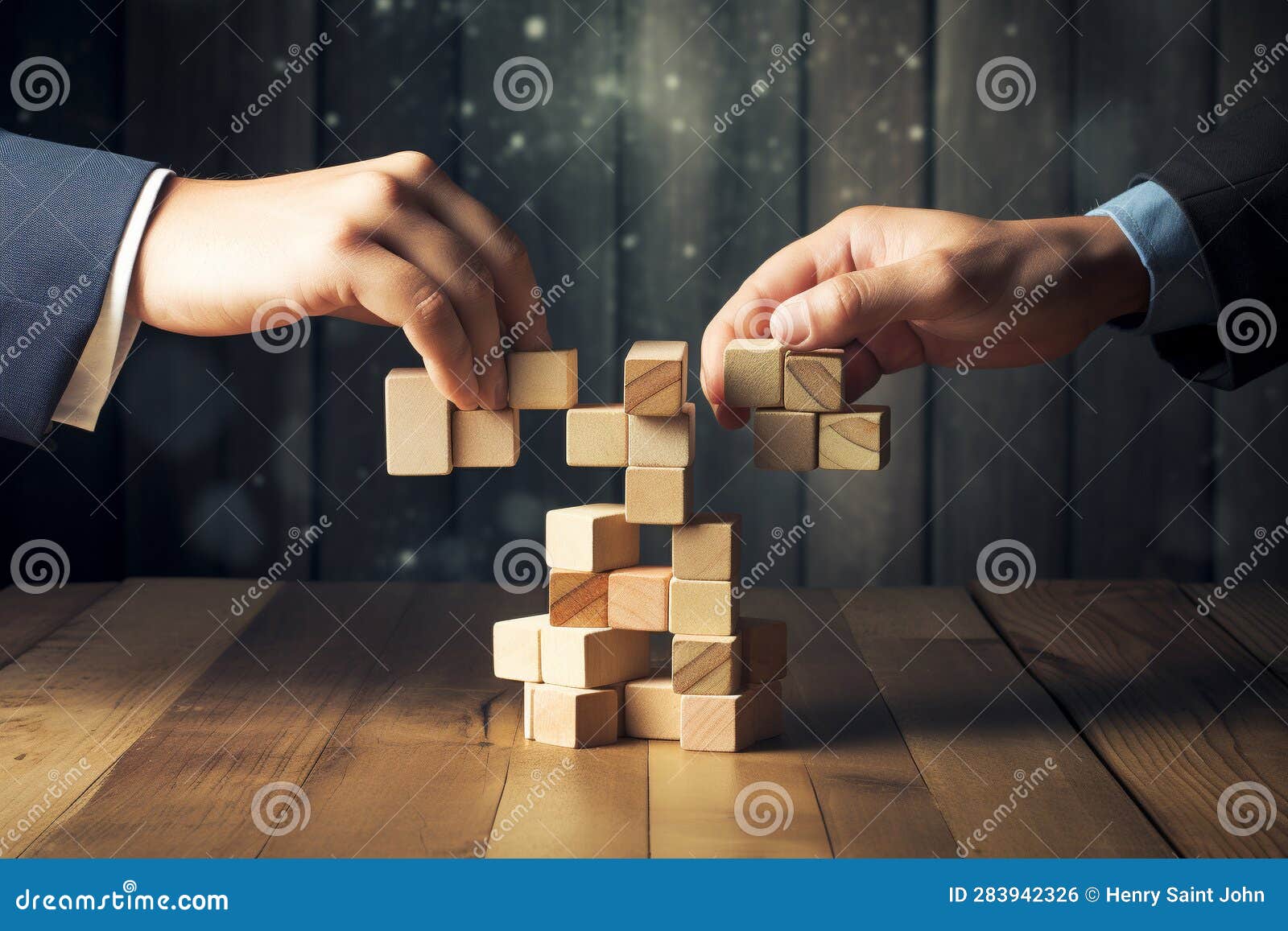 An Abstract Representation of Negotiation Dynamics Stock Illustration ...