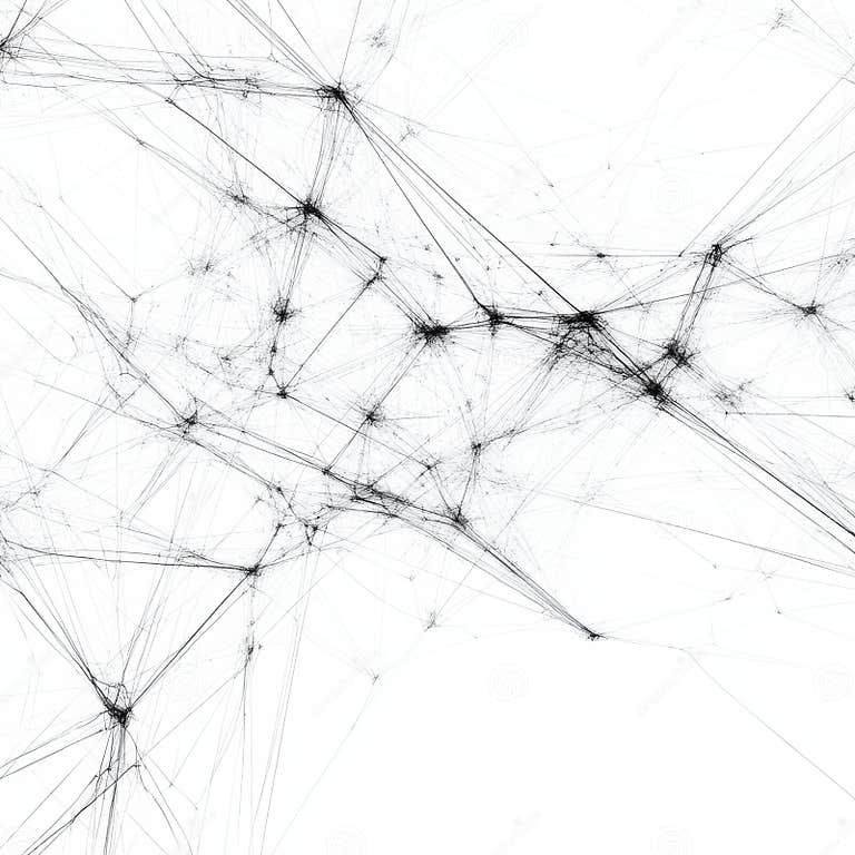Dynamic Network Structure Illustrating Complex Interconnections and Relationships among Nodes in ...