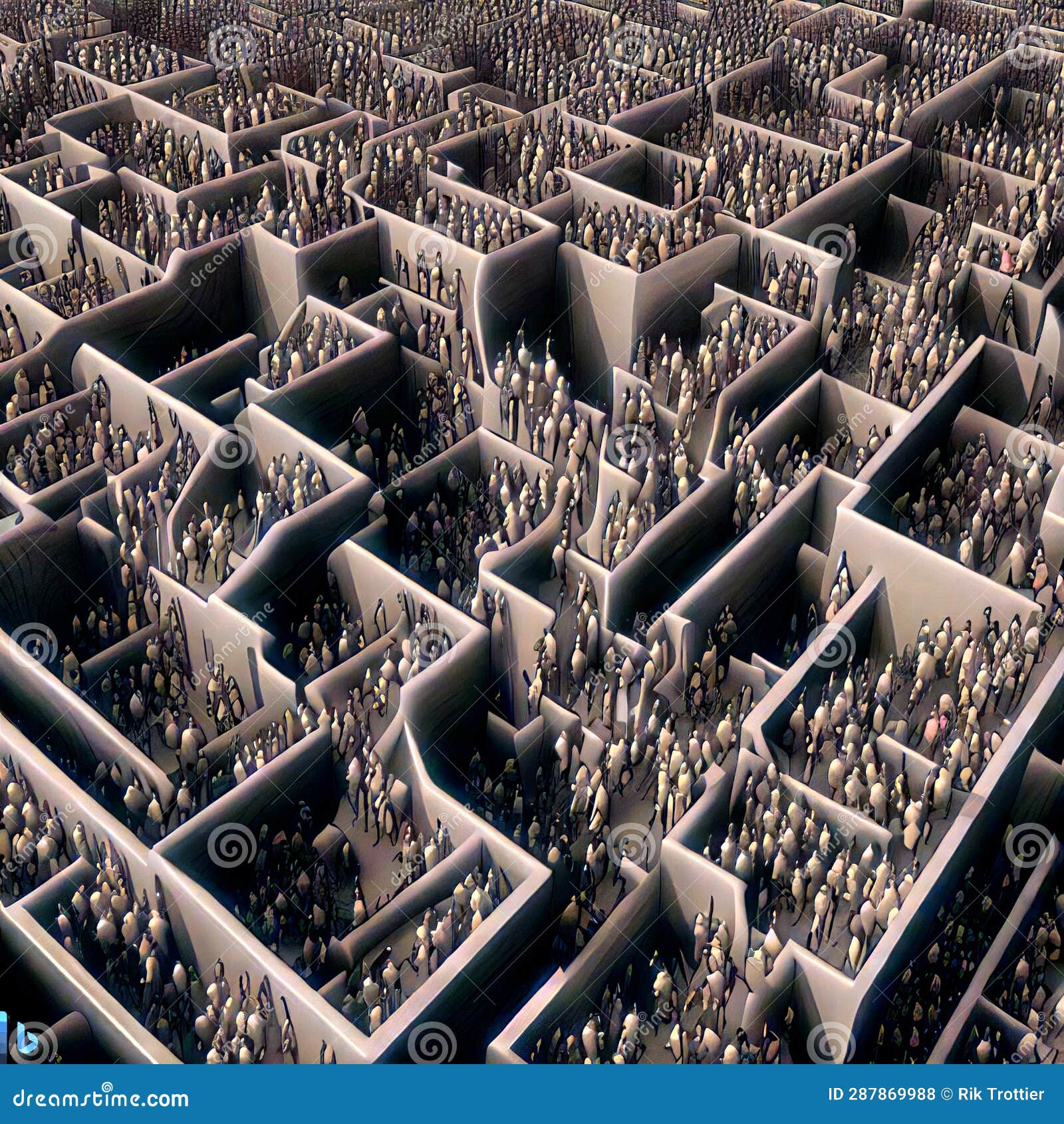 Crowded Planet stock illustration. Illustration of overpopulated ...