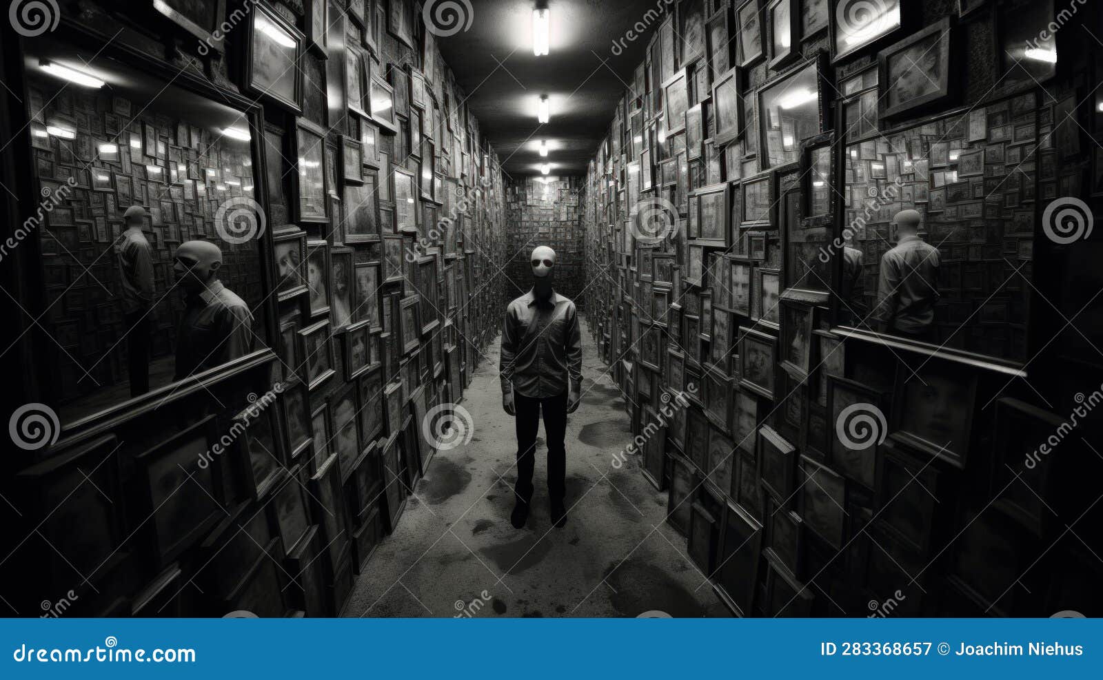 Abstract Representation of Psychosis, Hallucinations, Confusion ...