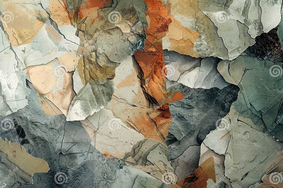 An Abstract Representation Showing the Texture from the Decay of Rust ...