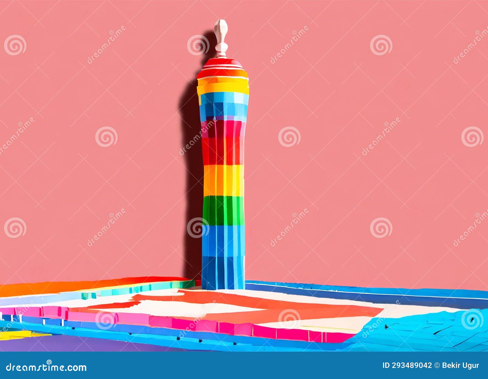 Abstract Representation of the Tower Concept Using Dynamic Shapes and ...