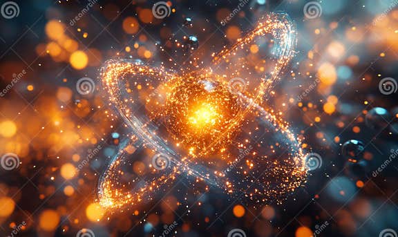 Abstract Representing the Concept of Quantum Energy, Quantum, Energy ...