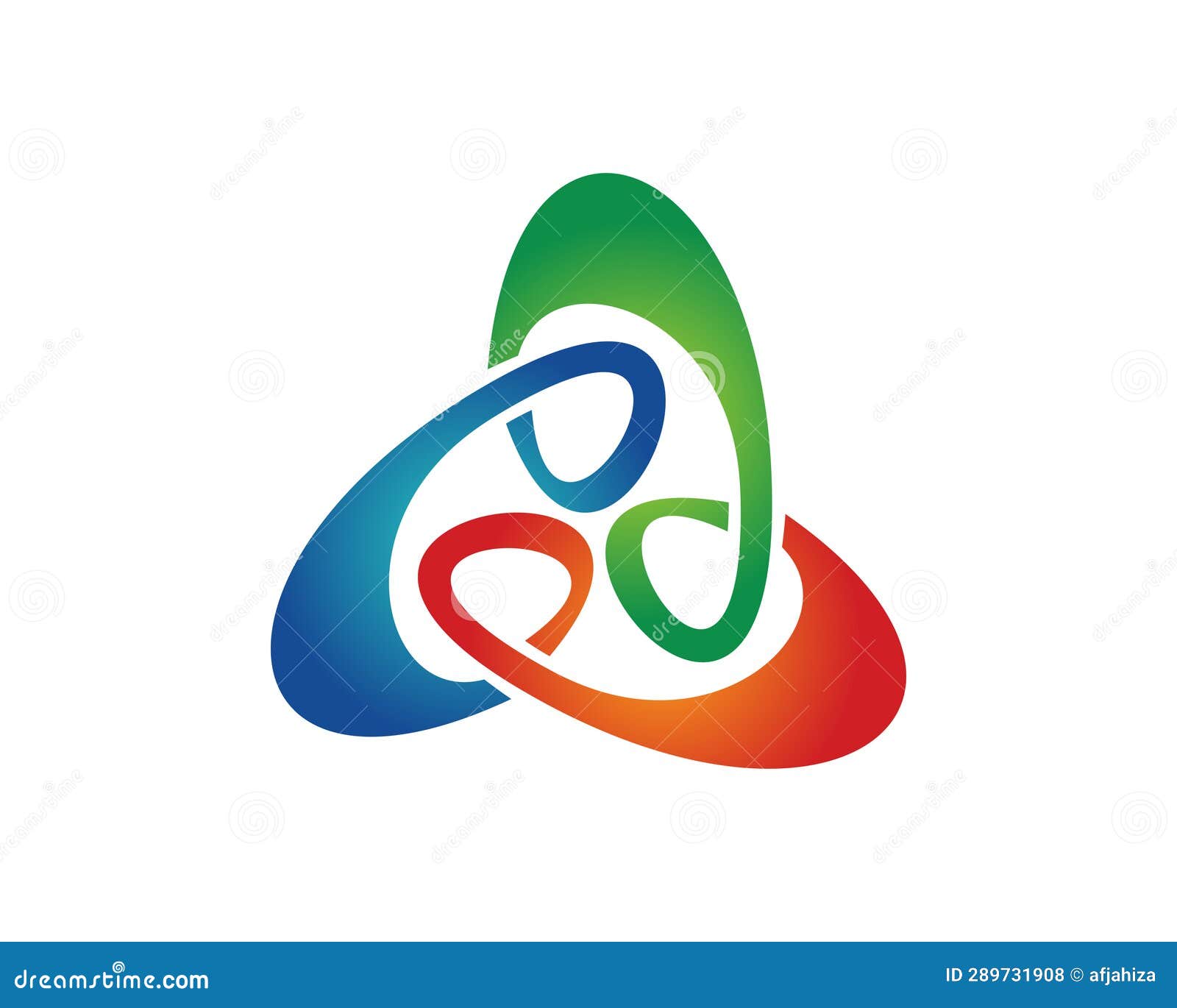 Abstract Curve Connection Logo Template Stock Vector - Illustration of ...