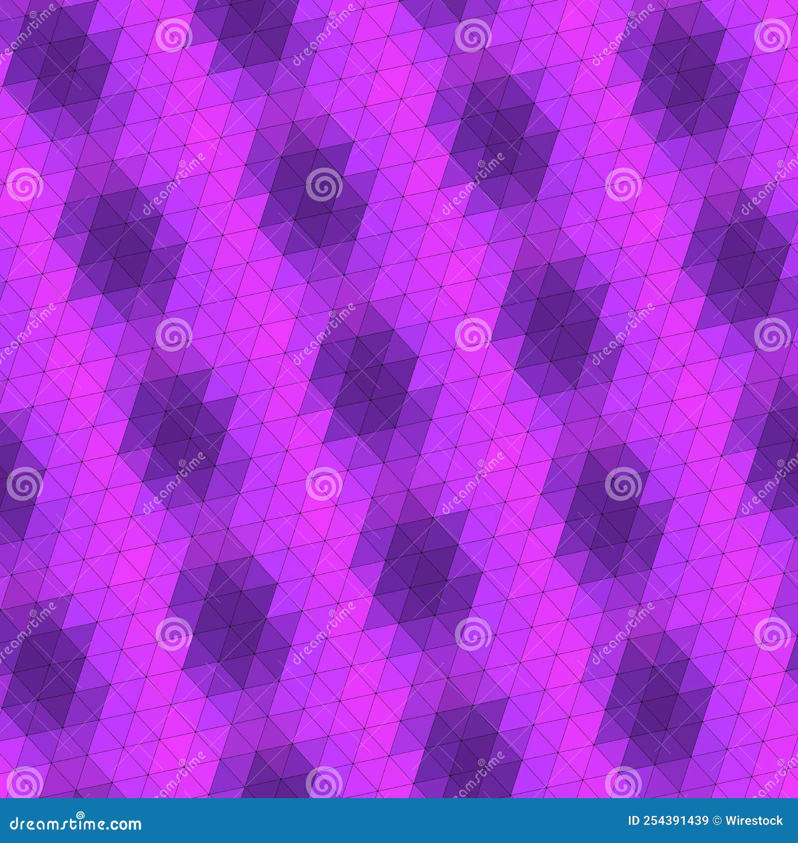 Abstract Retro Artistic Low Polygon Triangle Strip with Geometric Grid ...