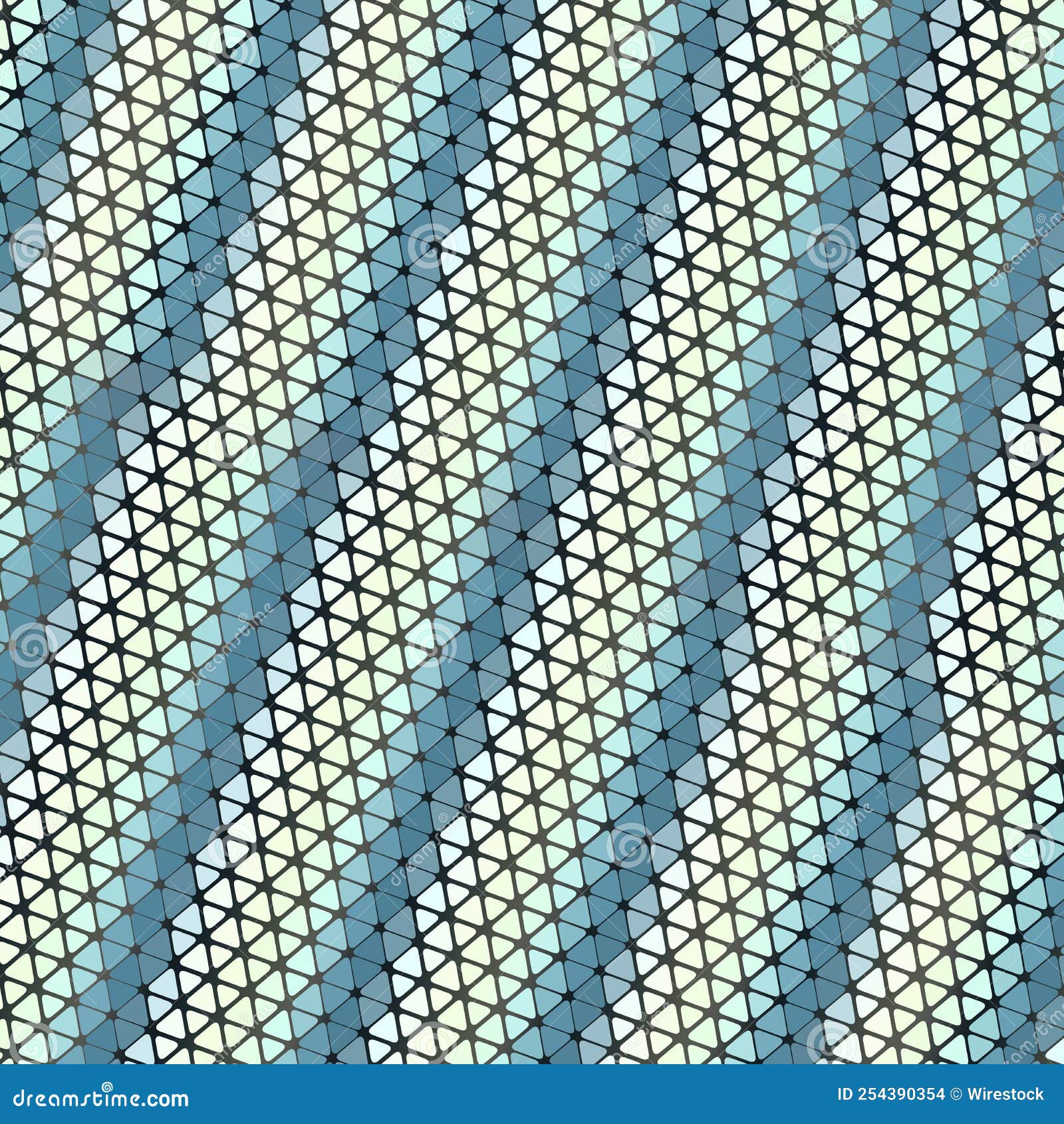 Abstract Retro Artistic Low Polygon Triangle Strip with Geometric Grid ...