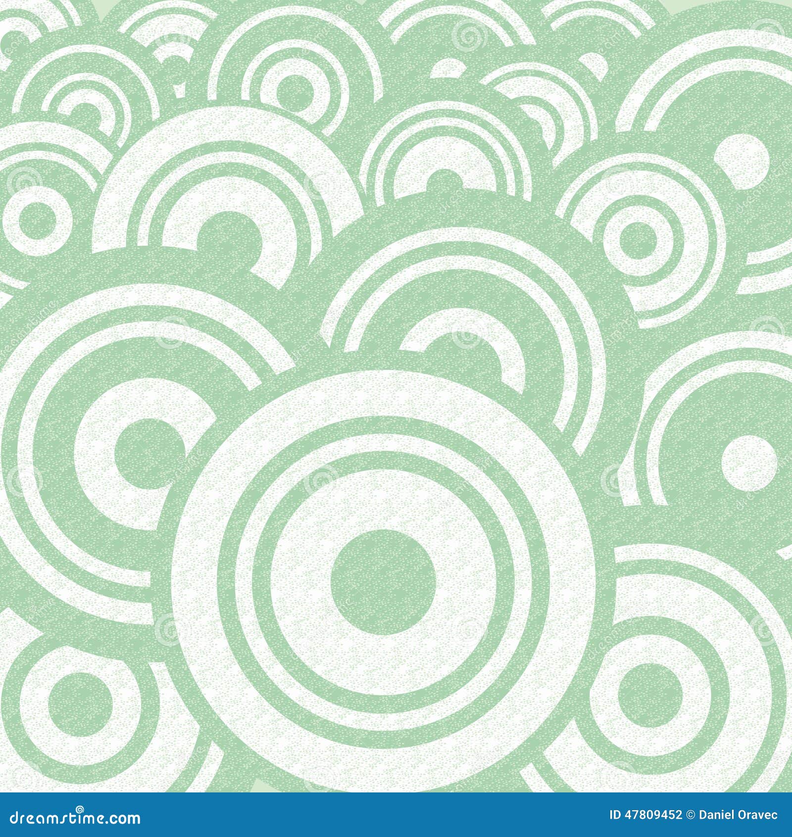 Abstract Retro Circle Flat Design Stock Vector - Illustration of design ...