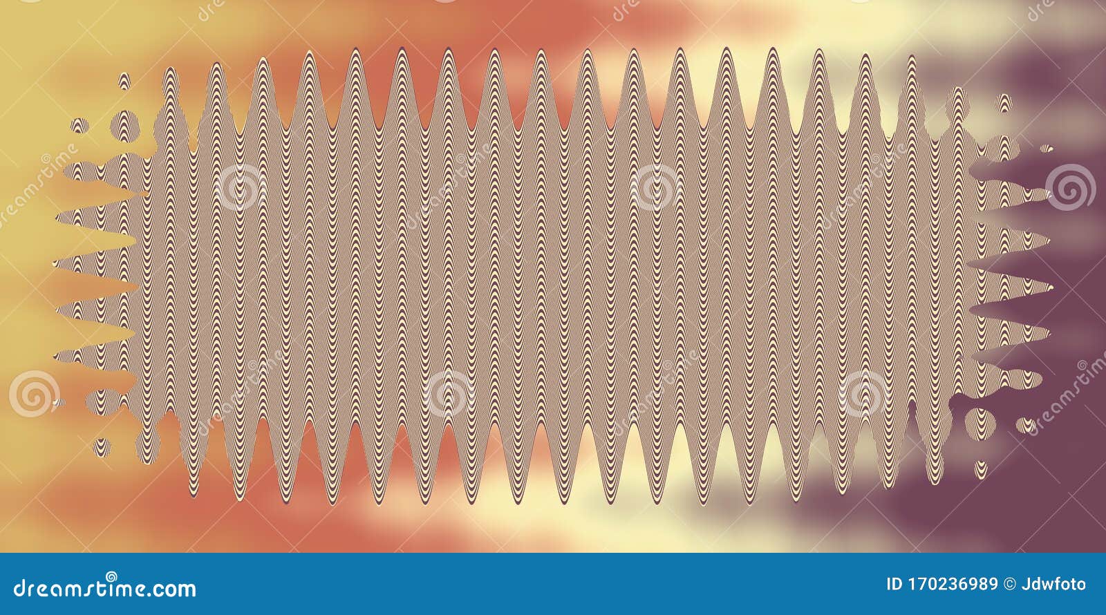 Abstract Psychedelic Blob Background Stock Illustration - Illustration ...