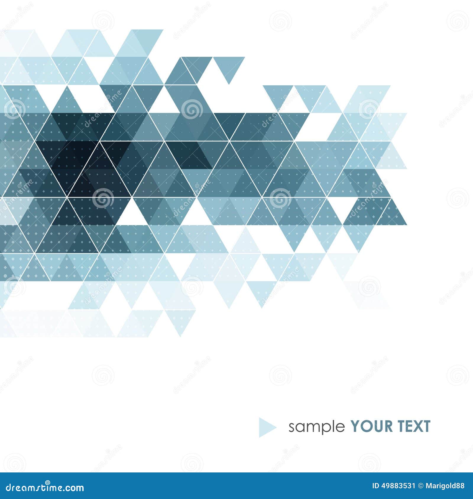 Abstract Retro Geometric Background. Template Stock Vector ...