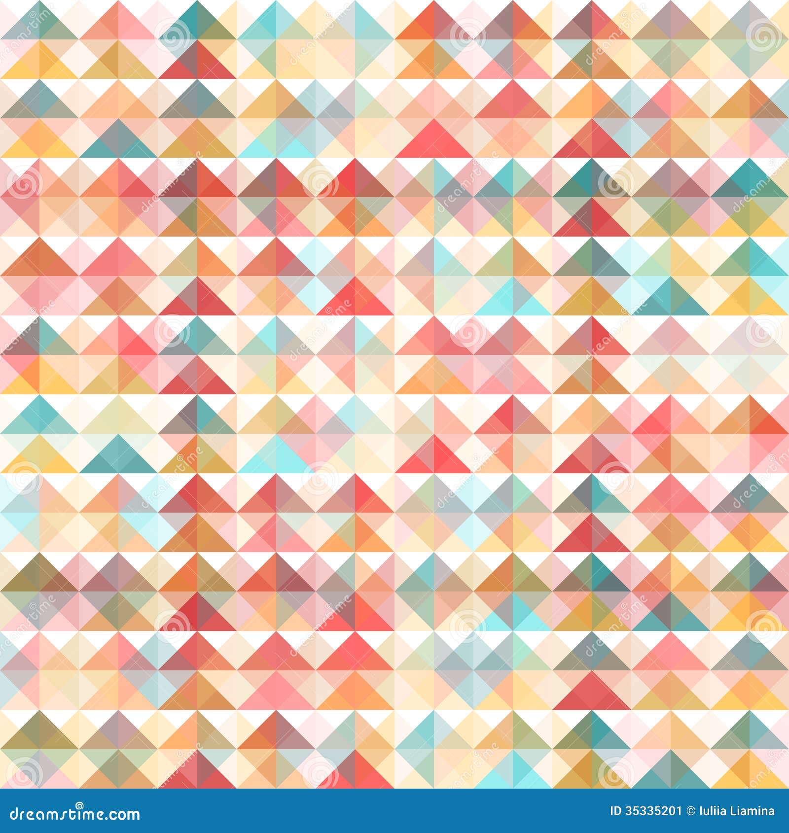 Abstract Retro Geometric Background Stock Vector - Illustration of ...