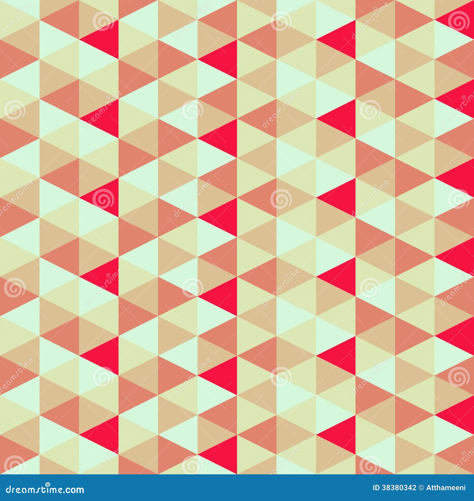 Abstract Retro Geometric Pattern Stock Illustration - Illustration of ...