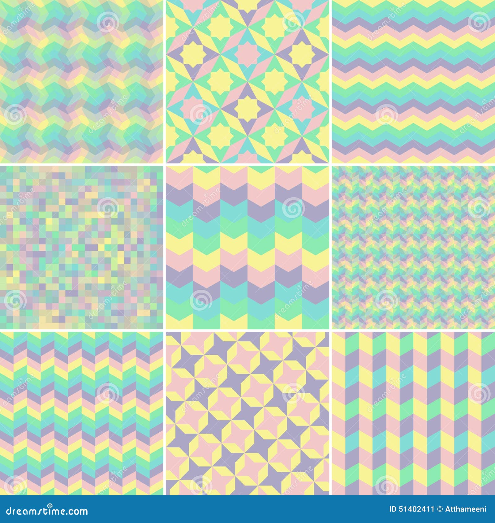 Abstract Retro Geometric Pattern Stock Vector - Illustration of texture ...