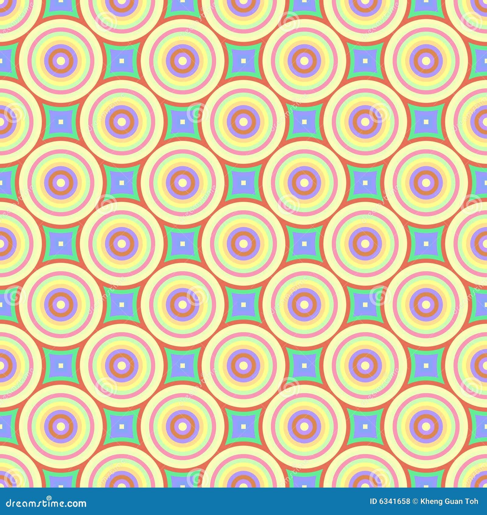 Abstract retro pattern stock illustration. Illustration of colorful ...