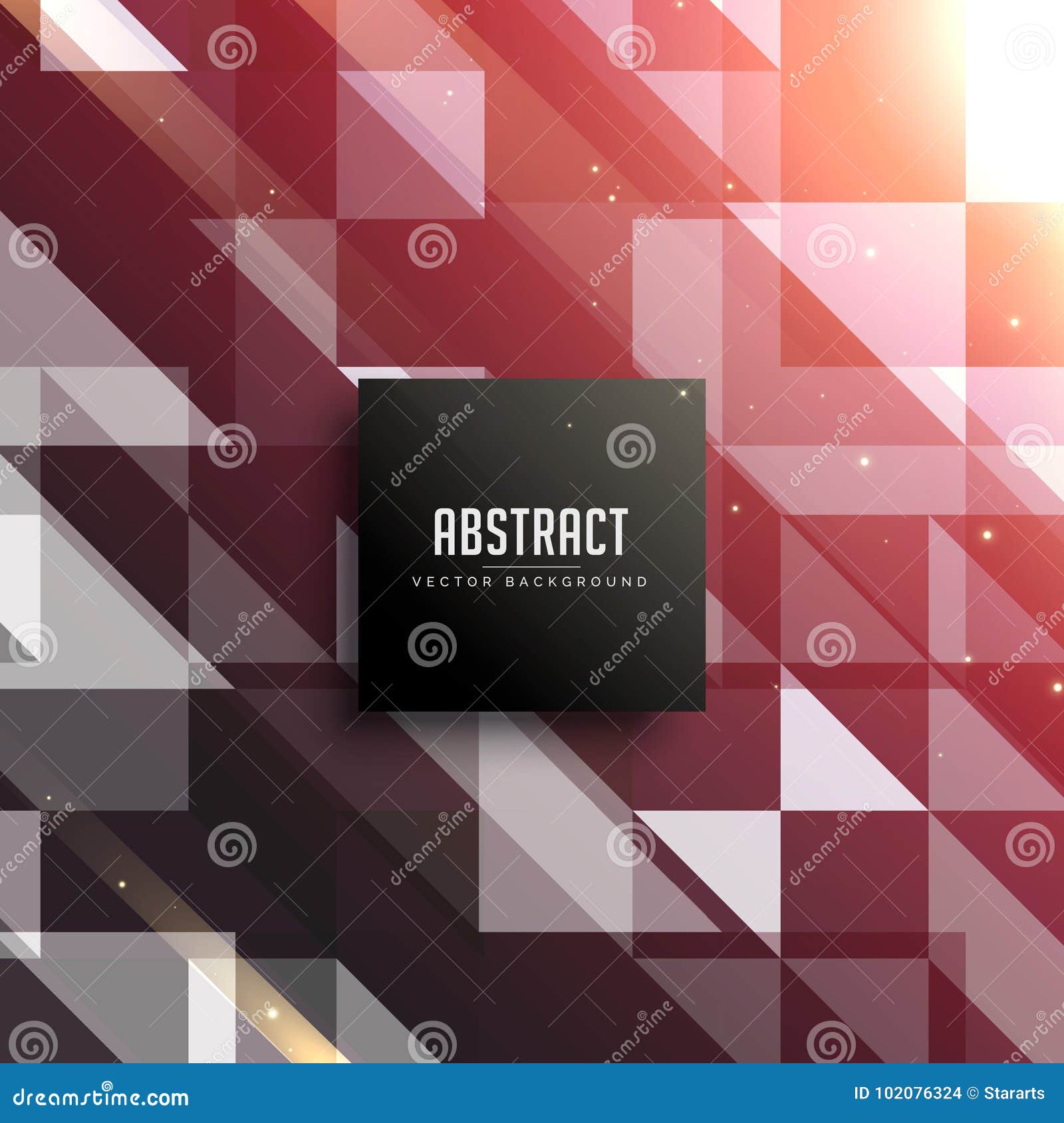 Abstract Retro Pattern with Light Effect Stock Vector - Illustration of ...