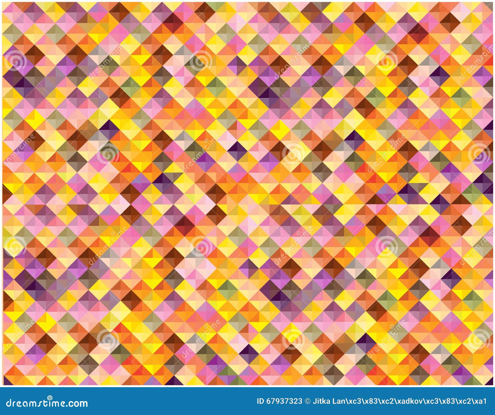 Abstract Retro Squares Background Stock Vector - Illustration of ...