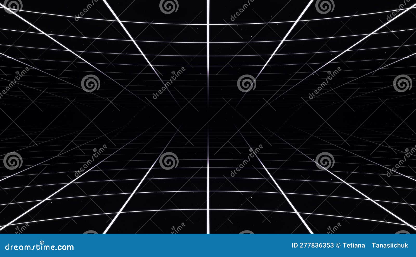 Abstract Retro Synthwave Grid Loop Animation Background 3d Render ...