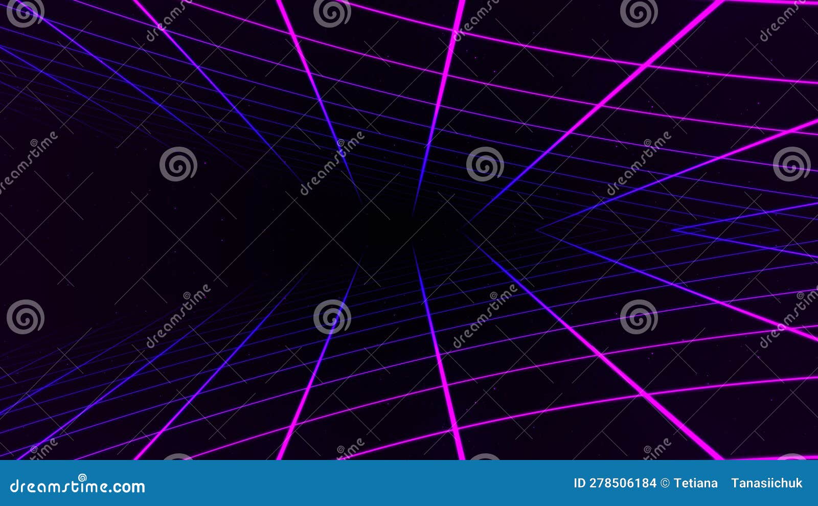 Abstract Retro Synthwave Grid Loop Animation Background 3d Render ...