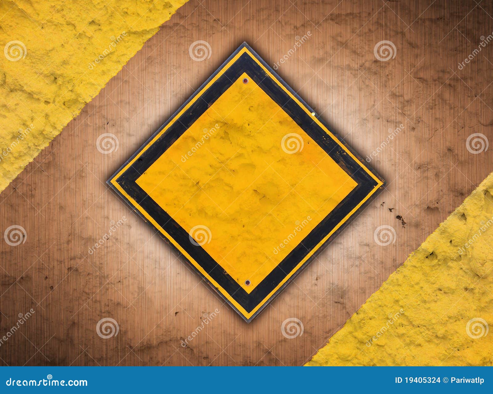 Abstract Retro Vintage of Old Traffic Sign Stock Photo - Image of ...