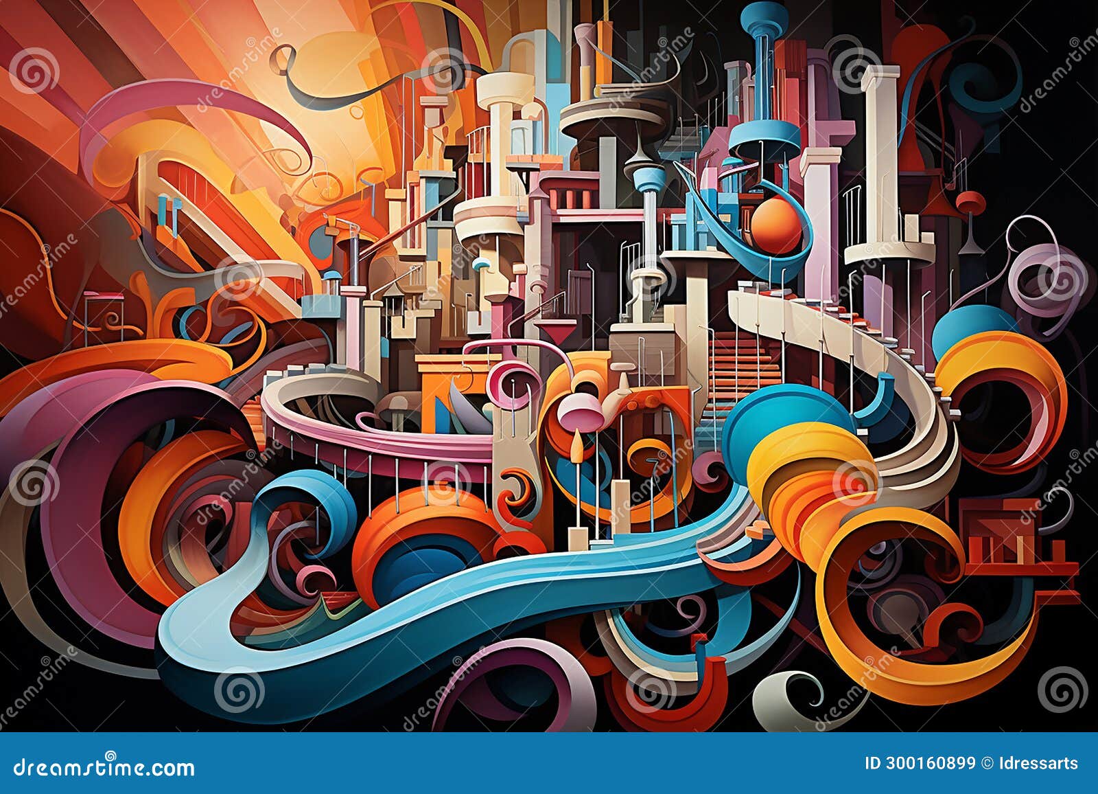 Abstract Rhythm through Abstraction, Repetitive Patterns, Undulating ...