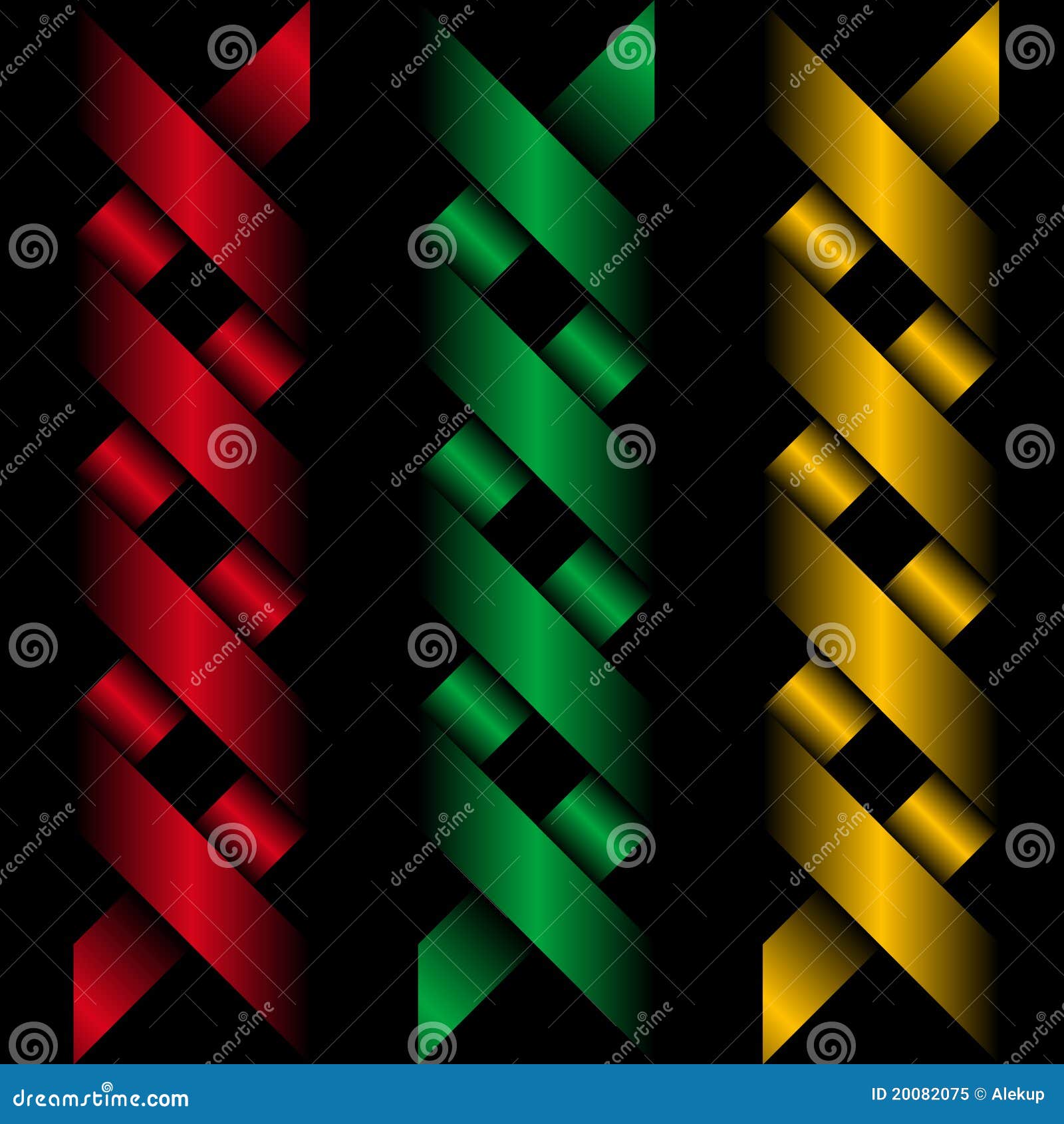 Abstract ribbon stock vector. Illustration of color, white - 20082075