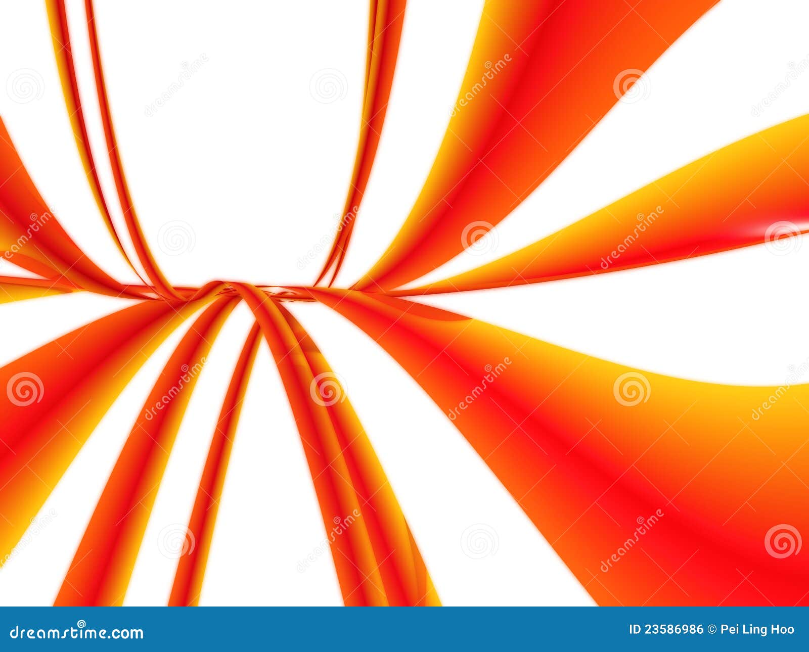 Abstract Ribbon Stripe Isolated Background Stock Illustration ...