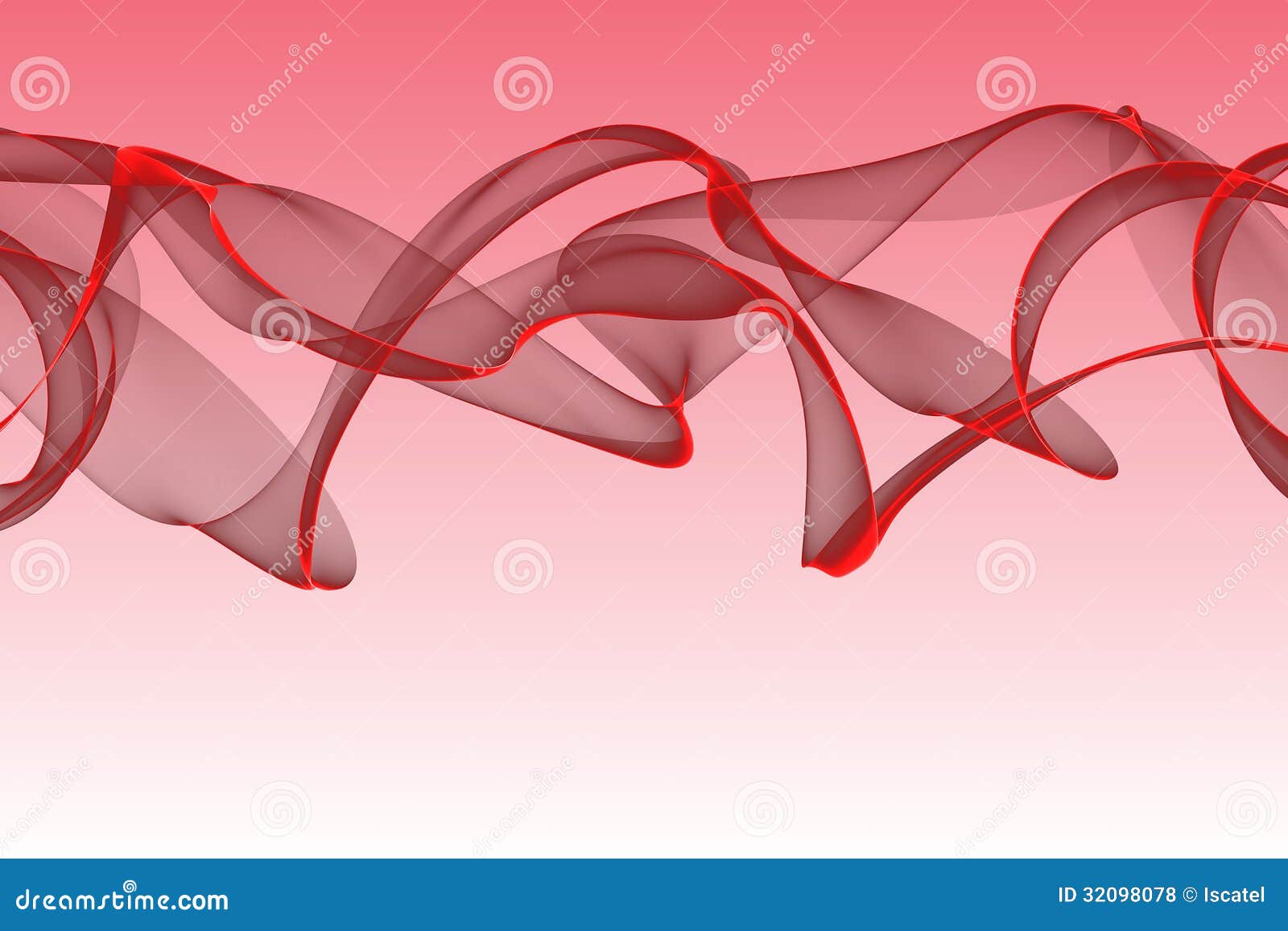 Abstract ribbon waves stock illustration. Illustration of blast - 32098078