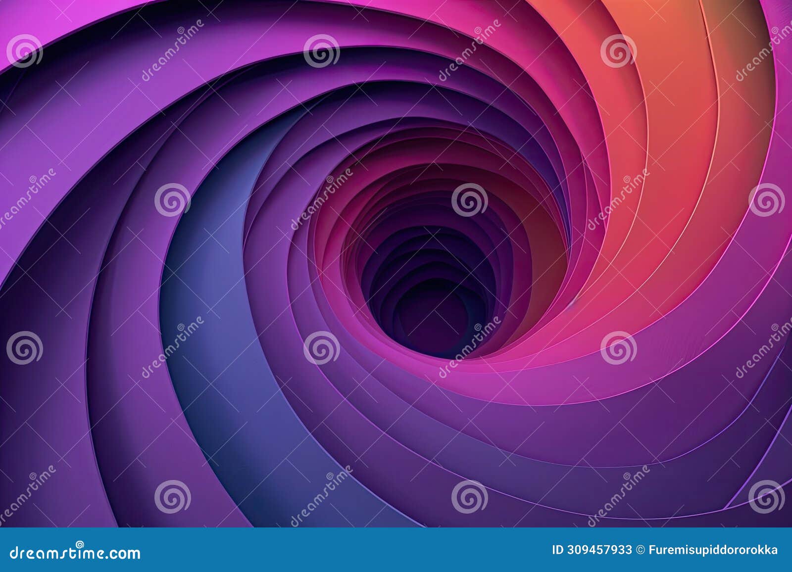 Abstract Rings Background for Business Presentation. Radial Bright ...