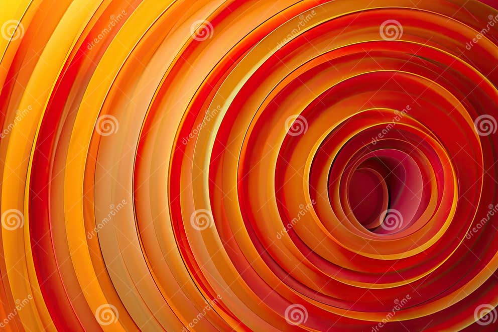 Abstract Rings Background for Business Presentation. Radial Bright ...