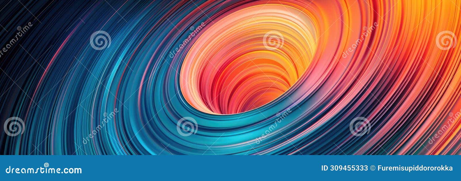 Abstract Rings Background for Business Presentation. Radial Bright ...