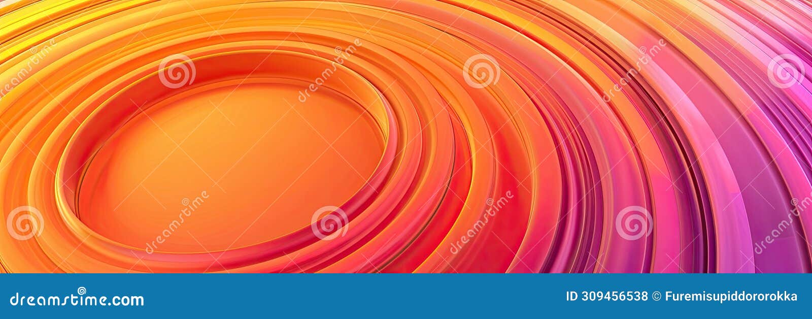 Abstract Rings Background for Business Presentation. Radial Bright ...