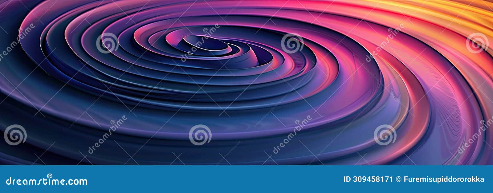 Abstract Rings Background for Business Presentation. Radial Bright ...