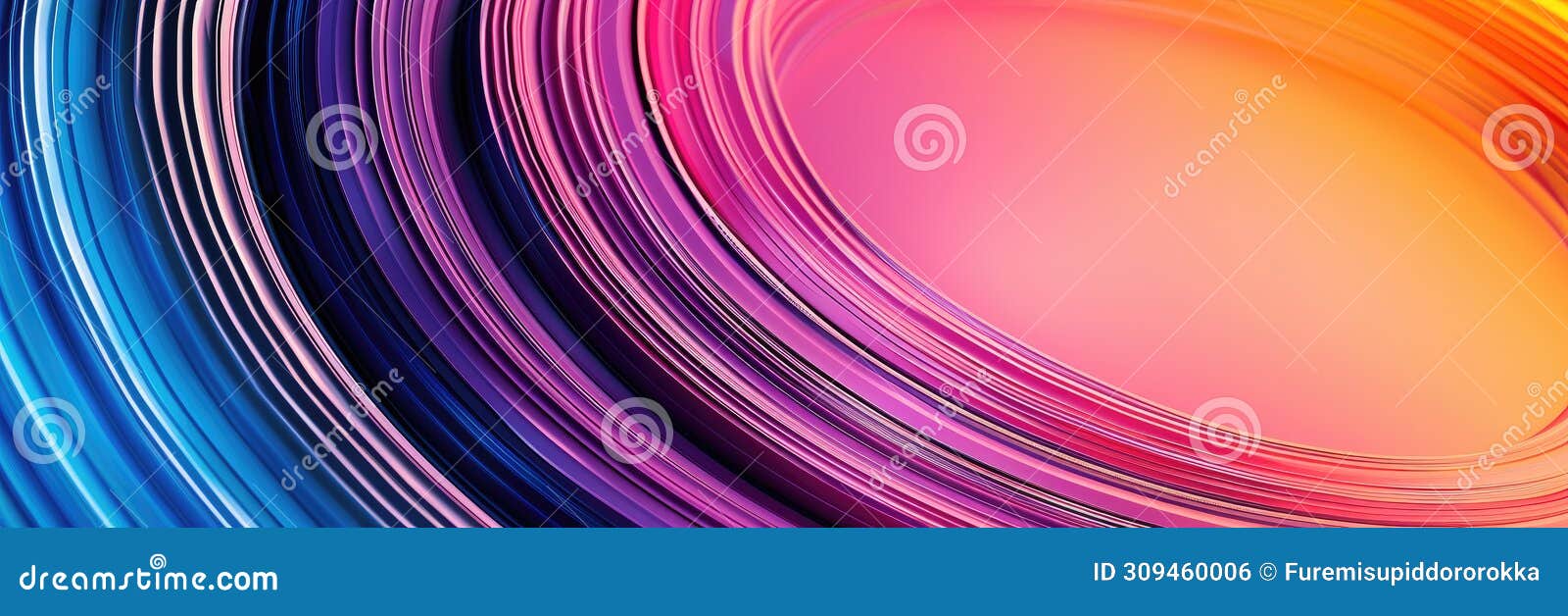 Abstract Rings Background for Business Presentation. Radial Bright ...