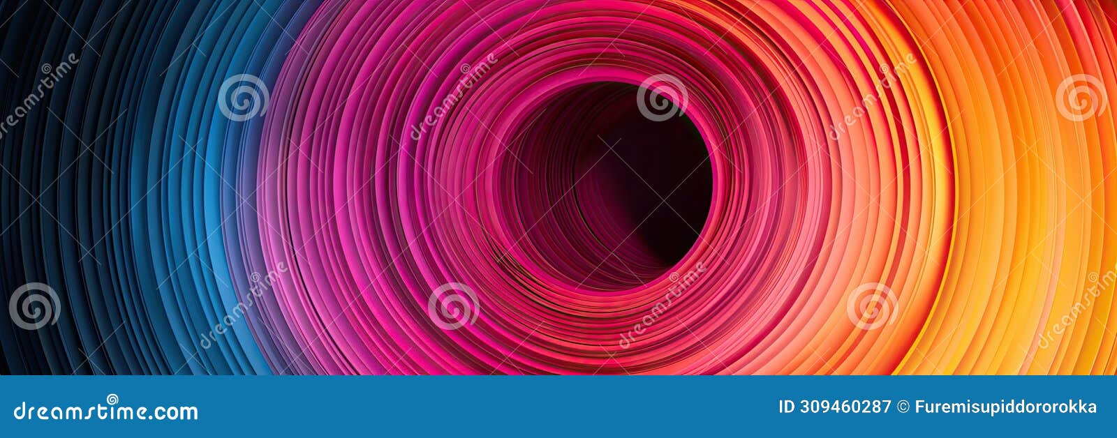 Abstract Rings Background for Business Presentation. Radial Bright ...