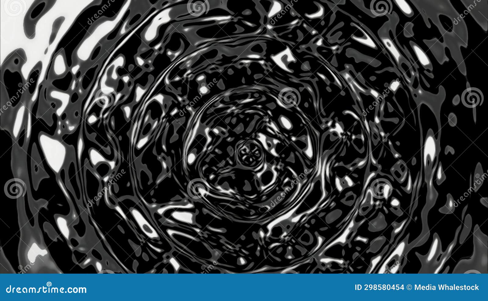 Abstract Rippling Acid Water Surface Background. Design. Waving Liquid ...