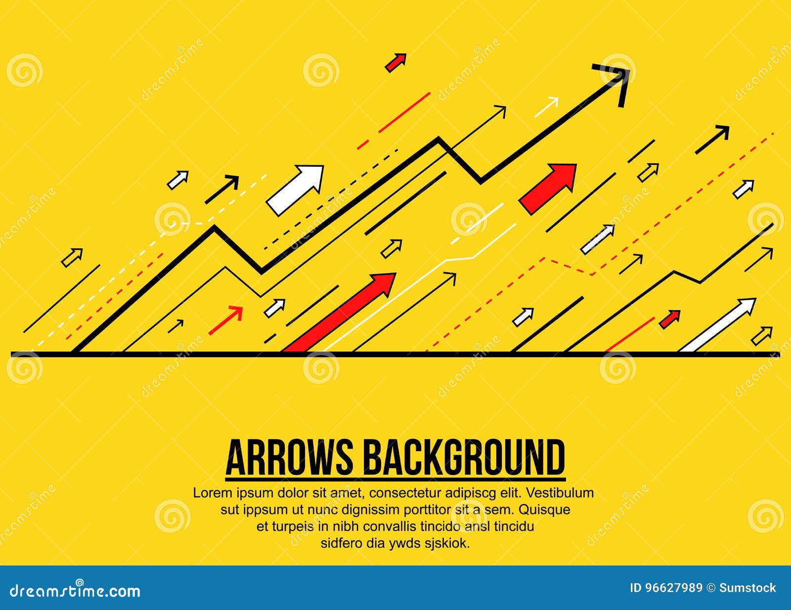 Rising Arrows And Graphs Royalty-Free Stock Photography | CartoonDealer ...