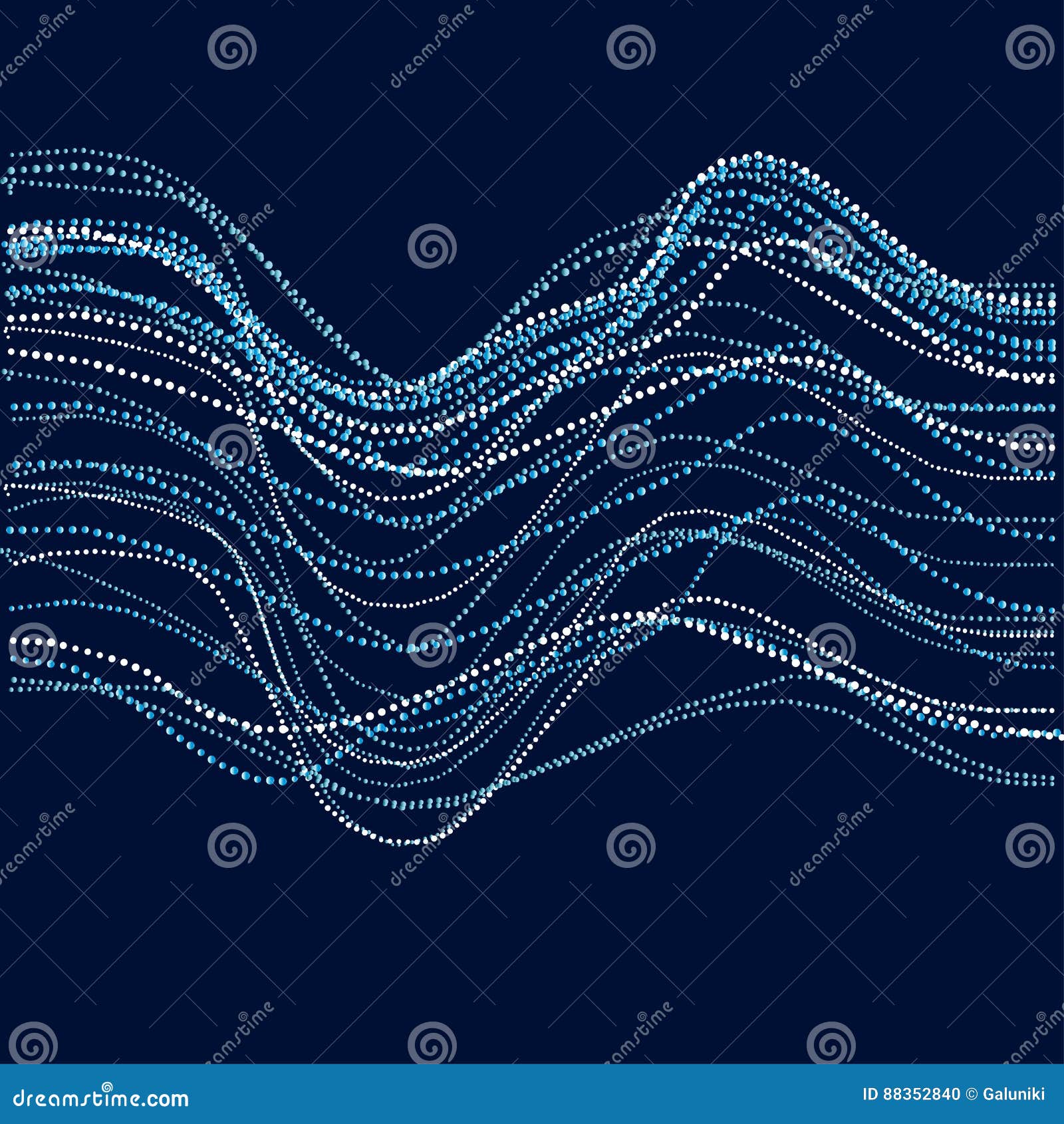 Abstract River Flow Seamless Pattern With Modern Colour Combinations ...