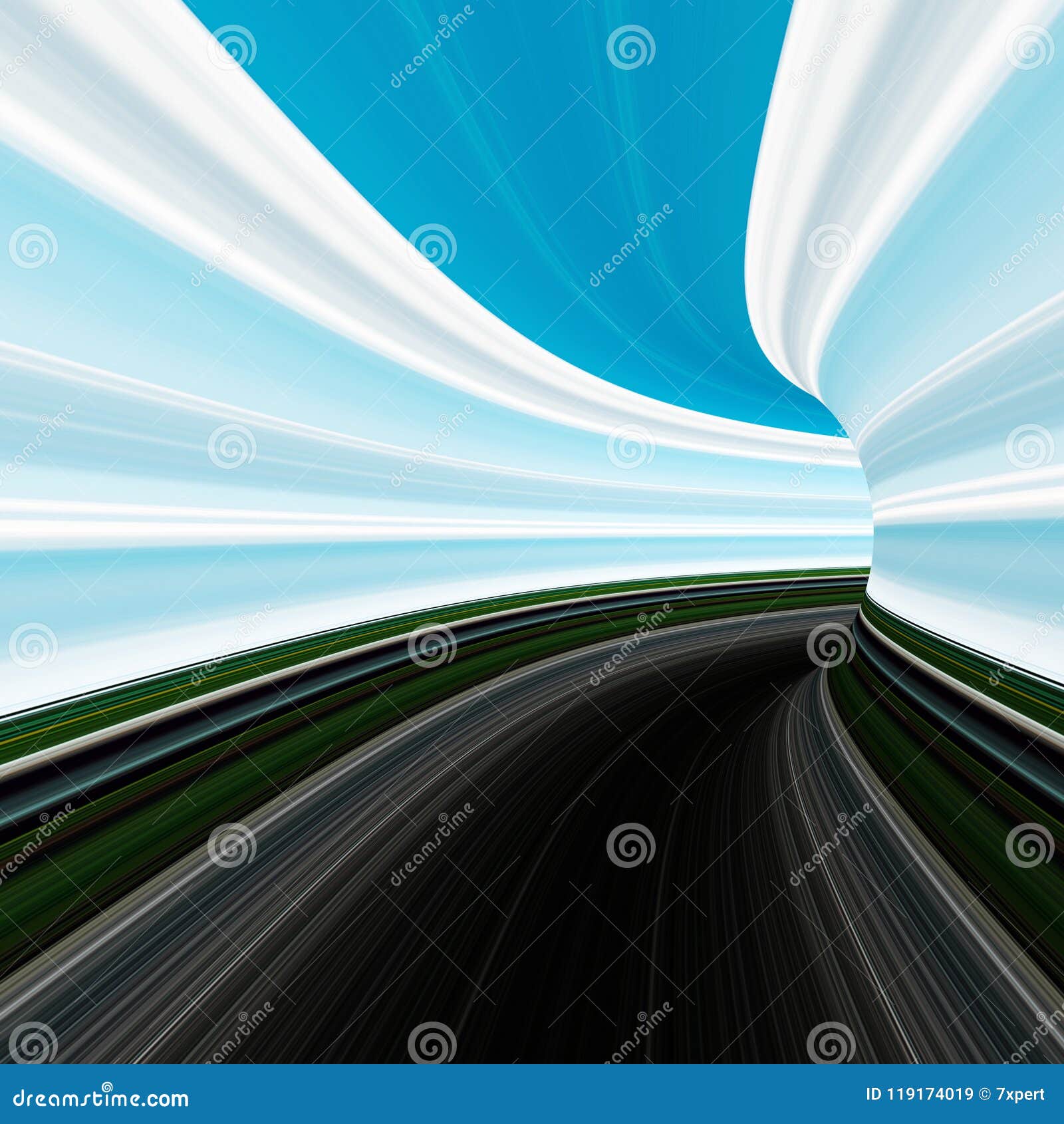 Abstract road motion stock image. Image of road, abstract - 119174019