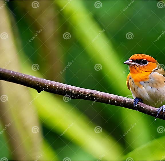 Abstract robin on branch stock illustration. Illustration of christmas ...