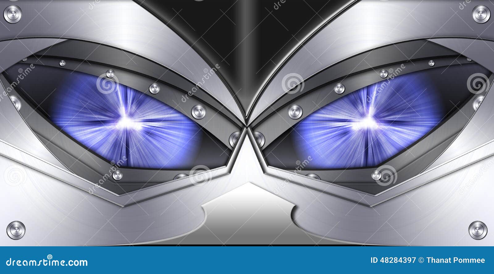 Abstract Robot Icon, Cartoon Style Vector Illustration | CartoonDealer ...